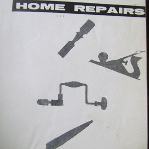 1960's Boy Scout - Home Repair Book - Etsy