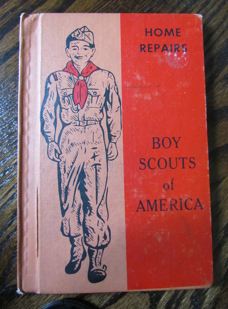 1960's Boy Scout - Home Repair Book - Etsy