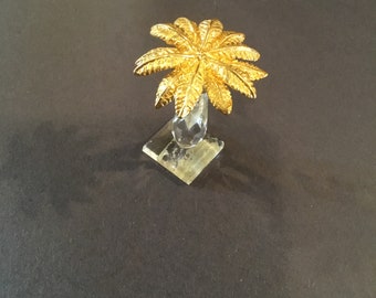 Palm tree figurine | Etsy