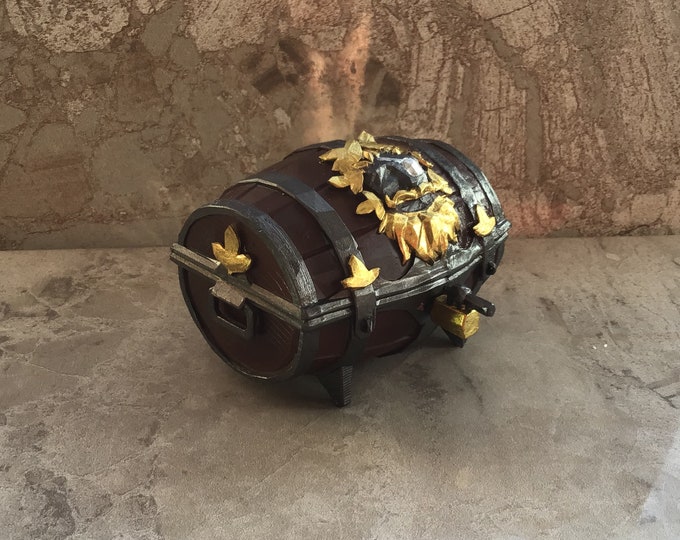 Pirate Inspired Barrel of Drinks 3-D Print Figurine - Etsy