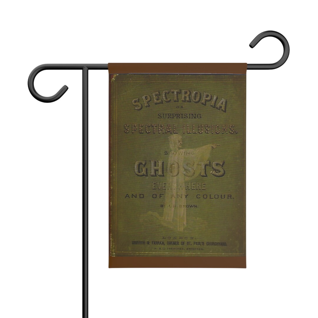 Vintage Specter Ghosts Garden Banner - Etsy