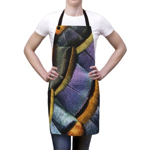 Wild Turkey Feathers Apron AOP - Etsy
