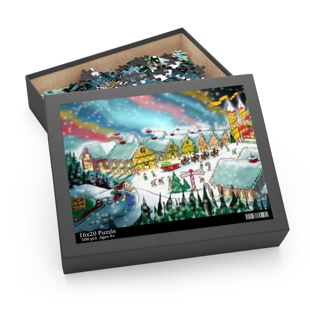 Santa's Workshop North Pole Christmas Yuletide Puzzle (120, 252, 500 ...