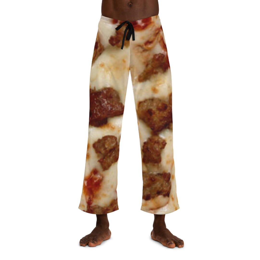 Sausage Pizza Men's Pajama Pants (AOP) - Etsy
