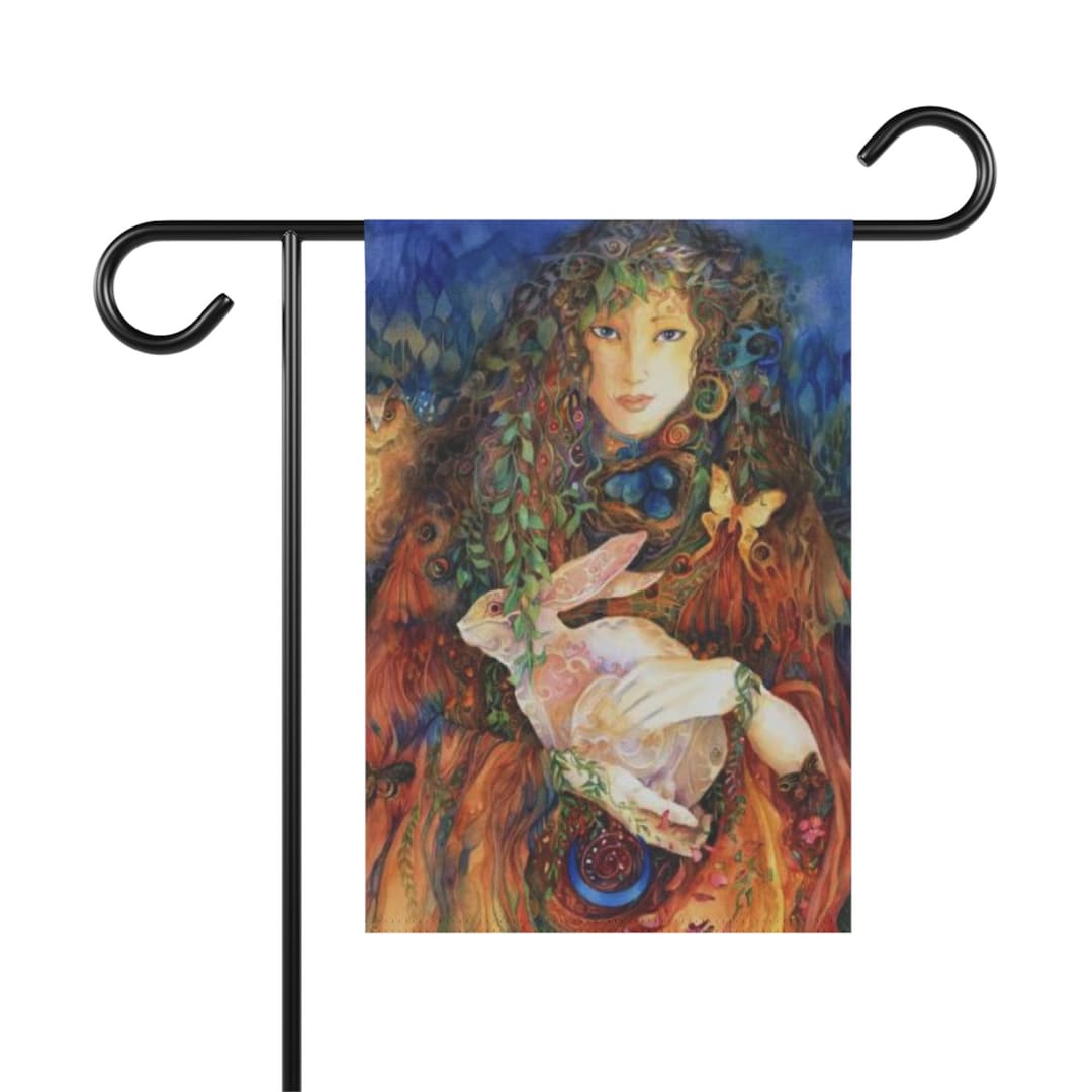 Ostara With Animals Easter Garden & House Banner - Etsy