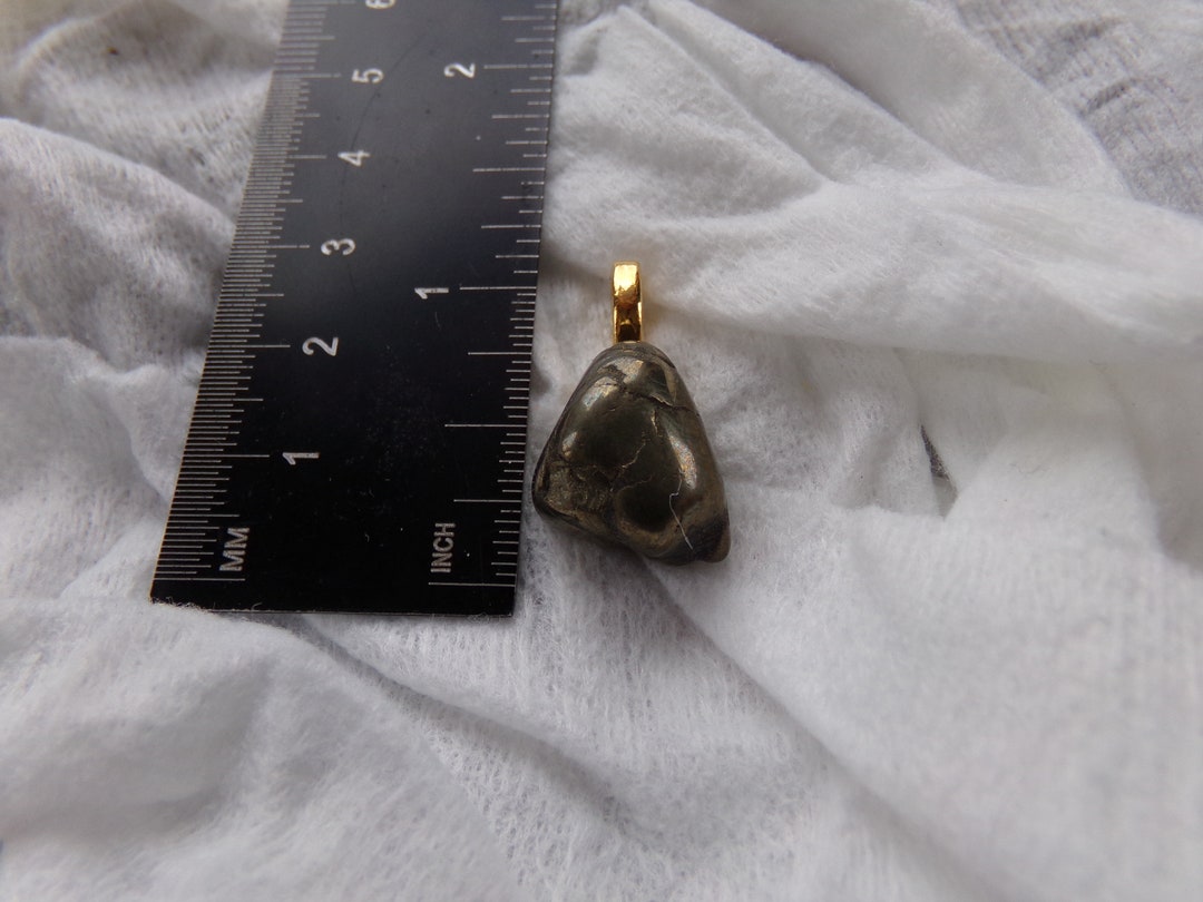 Hematite Wyrd Rune Stone Pendant - Etsy