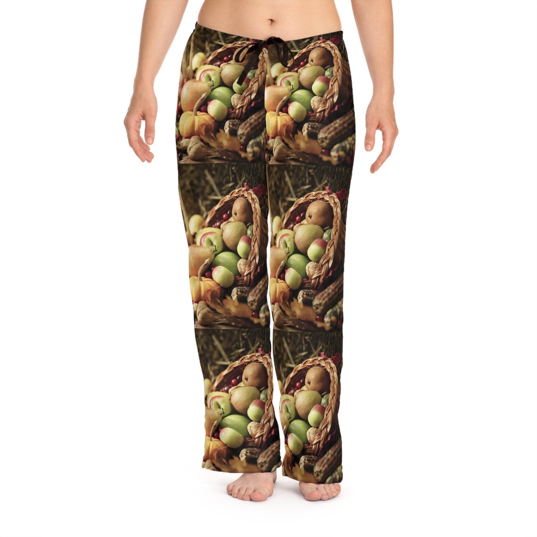 Cornucopia Women's Pajama Pants (AOP) - Etsy
