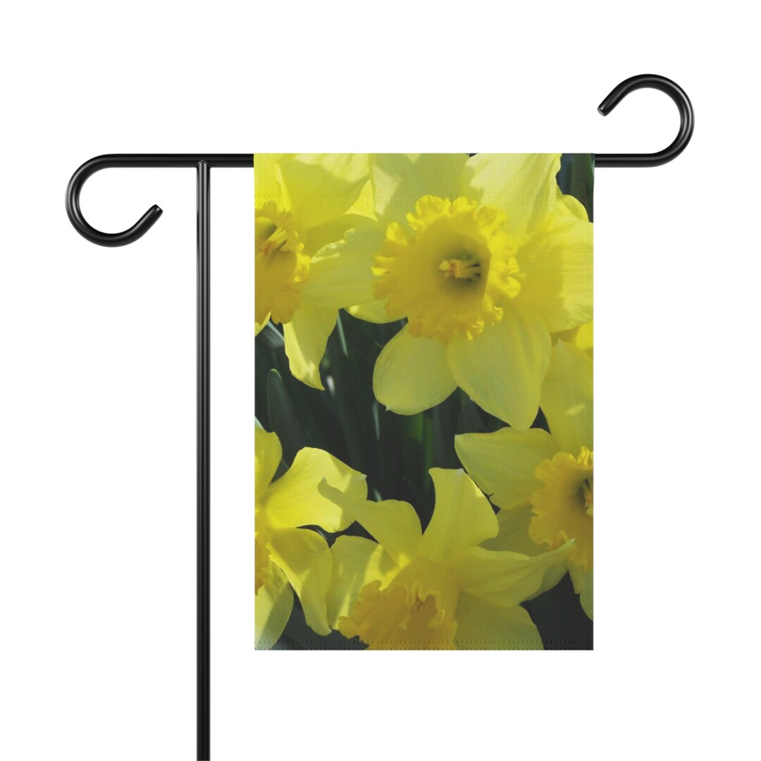 Daffodils Easter Garden & House Banner - Etsy