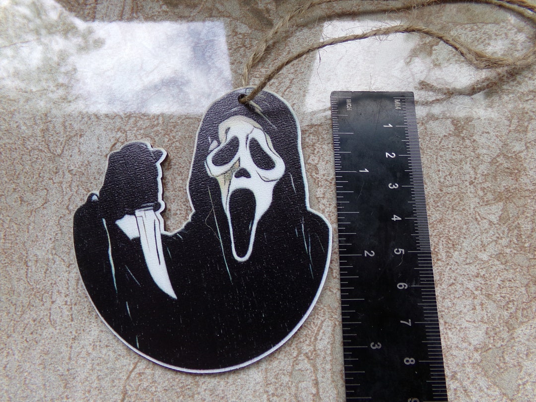 Screaming Ghostly Faced Horror Halloween Ornamment - Etsy
