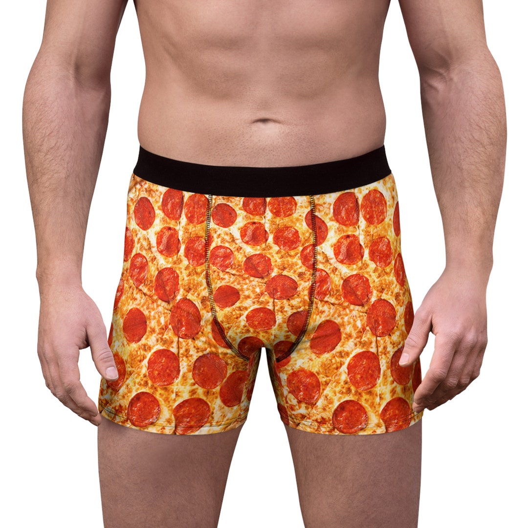Men's Boxer Briefs Pepperoni Pizza - Etsy