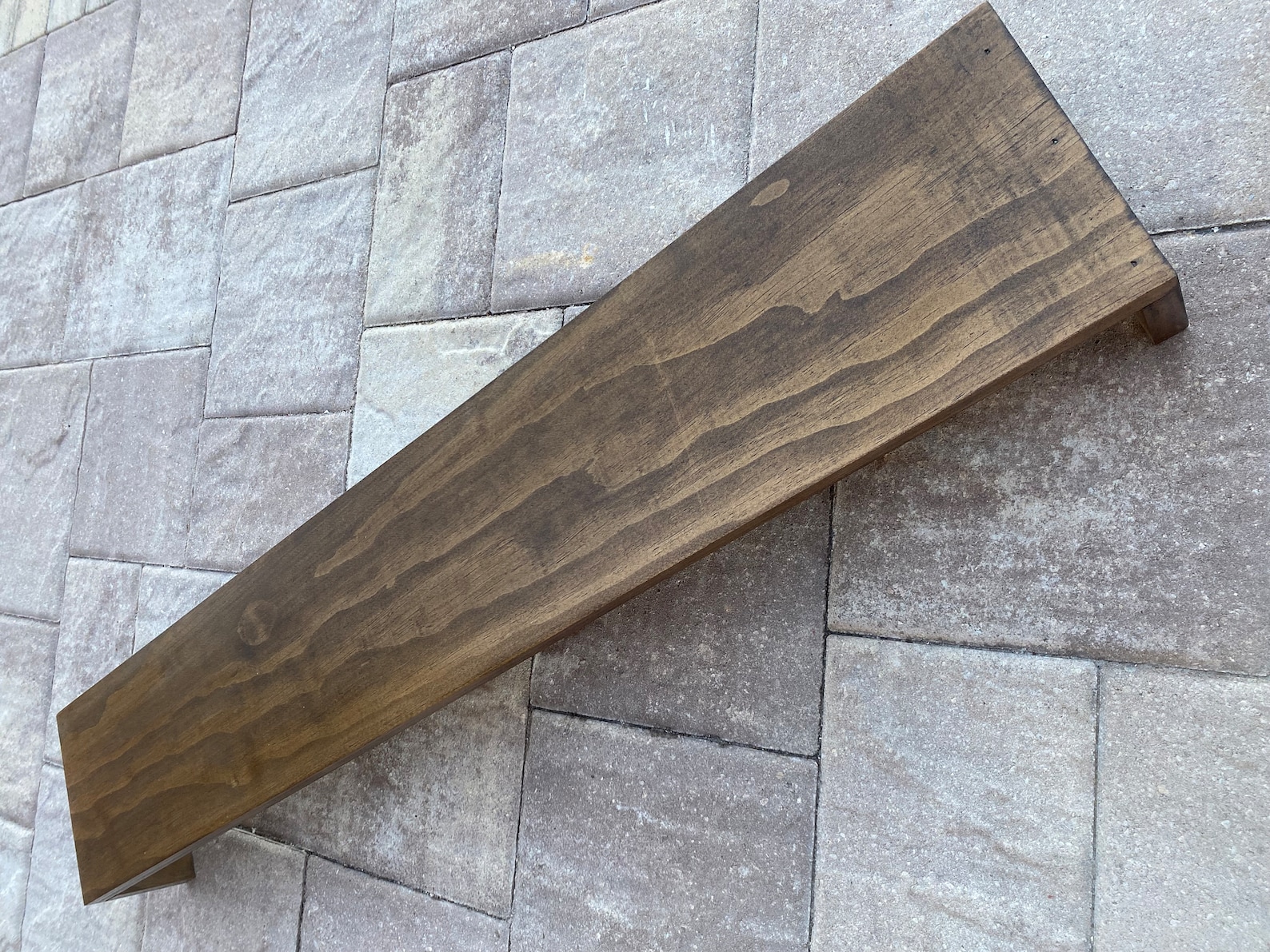 Modern Mid Century Valance Cornice, Wood Window Valance - Etsy