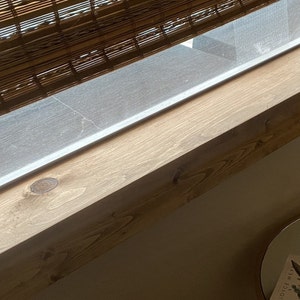 Rustic Farmhouse Wood Window Sill Shelf for Plants and Herbs ...