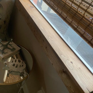 Rustic Farmhouse Wood Window Sill Shelf for Plants and Herbs ...