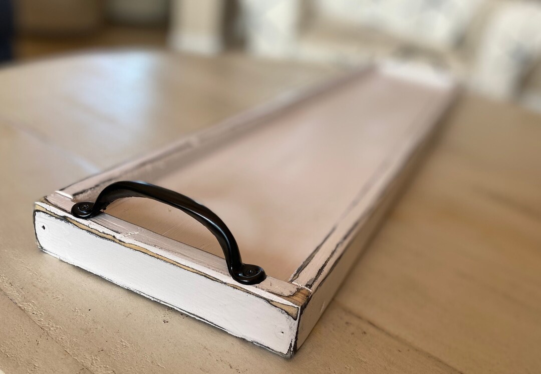 7" Width X 2 to 6 Feet - Primitive American Farmhouse Long Wood Tray ...