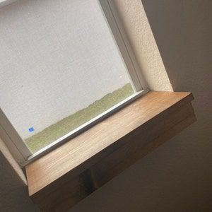 Rustic Farmhouse Wood Window Sill Shelf for Plants and Herbs ...