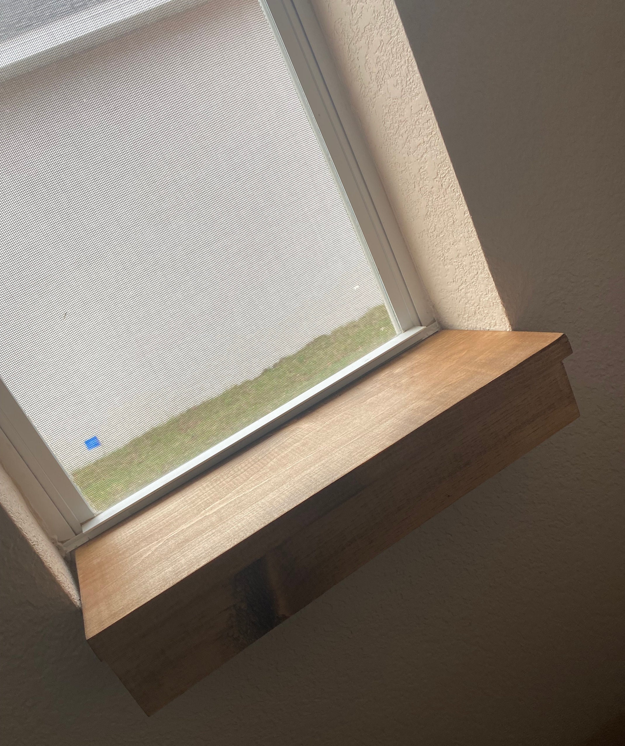 Rustic Farmhouse Wood Window Sill Shelf for Plants and Herbs ...