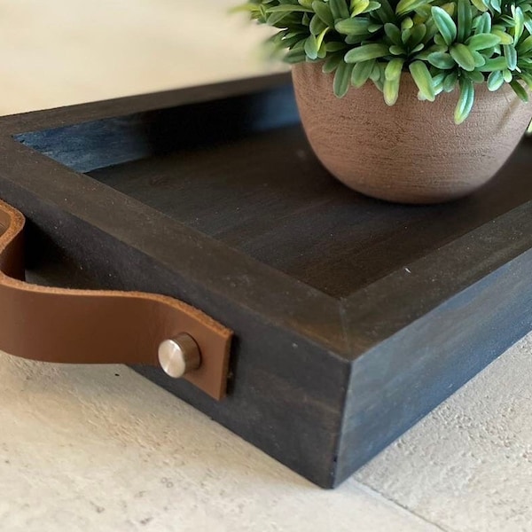 Distressed Wood Tray - Etsy