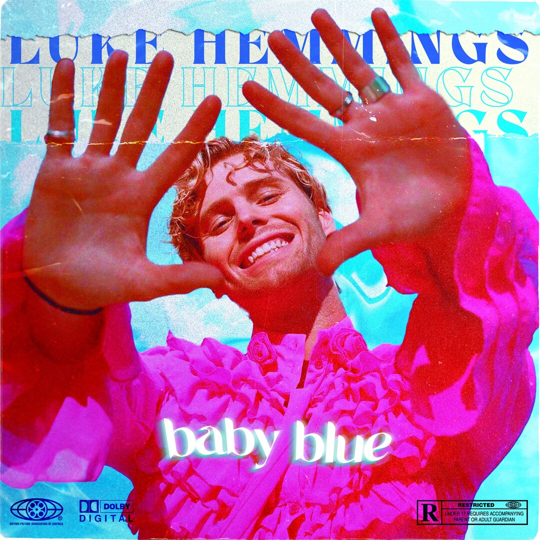Luke Hemmings-baby Blue Album Print - Etsy