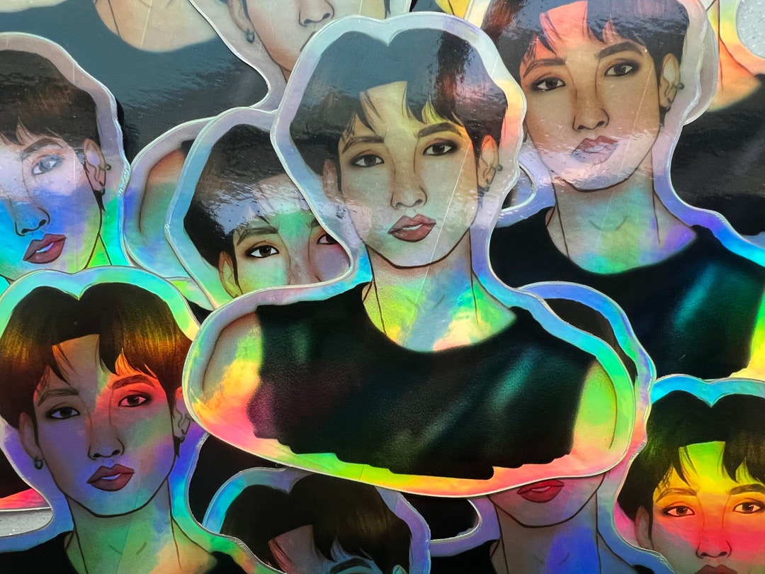 Bang Chan Holographic Sticker - Etsy