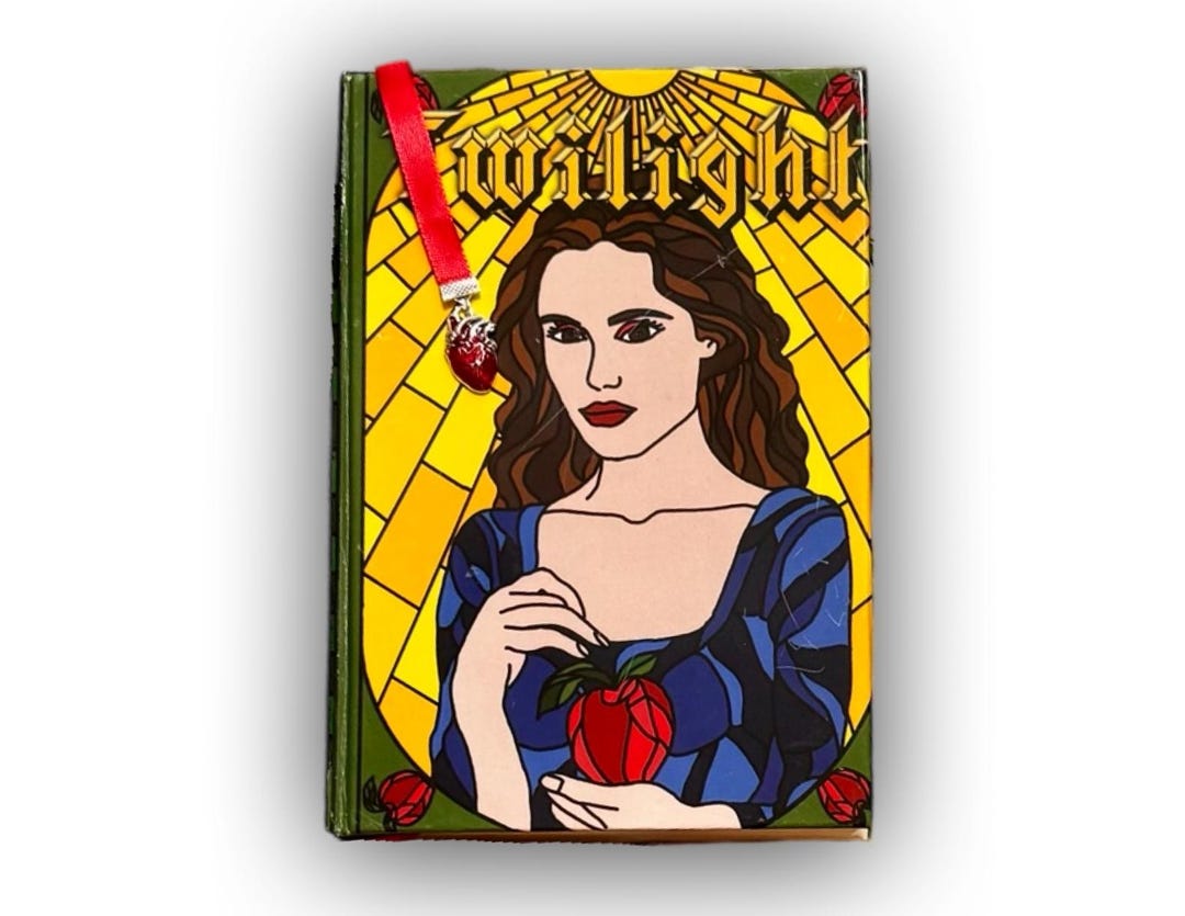 Twilight Stained Glass Wrap Cover for Book Binding (FILES) - Etsy
