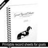 Livestock First Aid Kit Printable for Goat Binder, Goat Log Book ...
