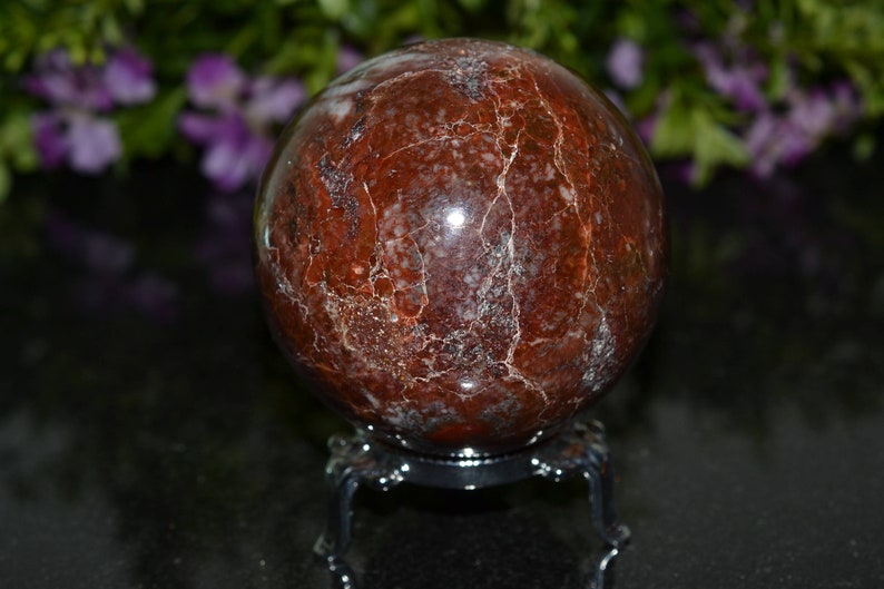 Fancy Jasper Sphere. Jasper Crystal Jasper Ball - Etsy