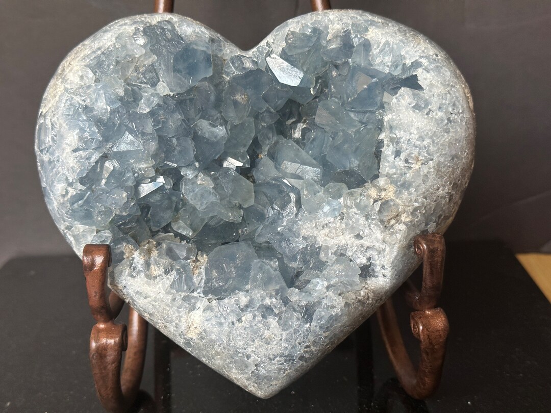 Celestite Heart, Big Celestite Heart, Celestite Crystal, Celestite - Etsy