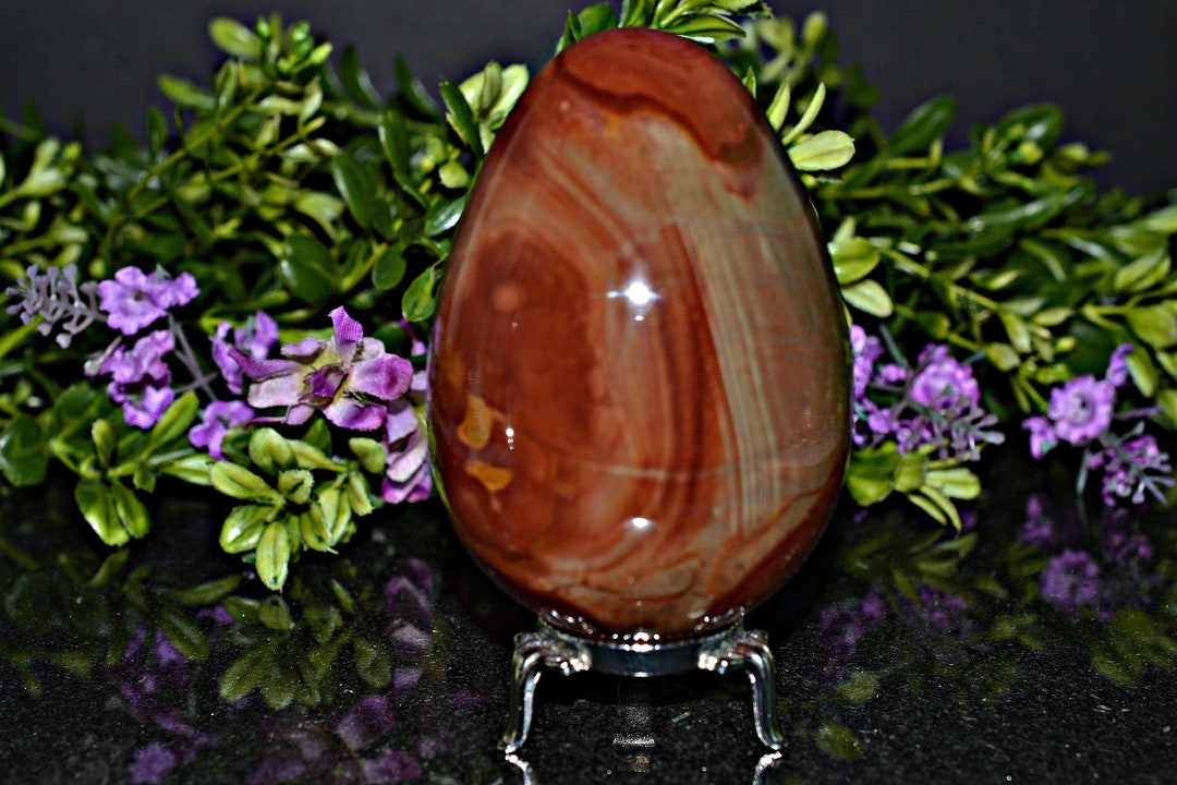 Polychrome Egg, Polychrome Crystal, Polychrome Jasper, Jasper Egg ...