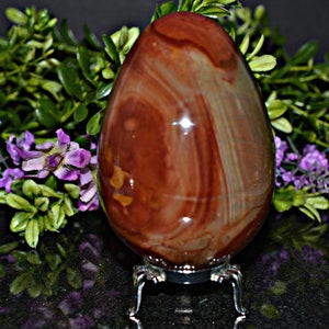 Polychrome Egg, Polychrome Crystal, Polychrome Jasper, Jasper Egg ...