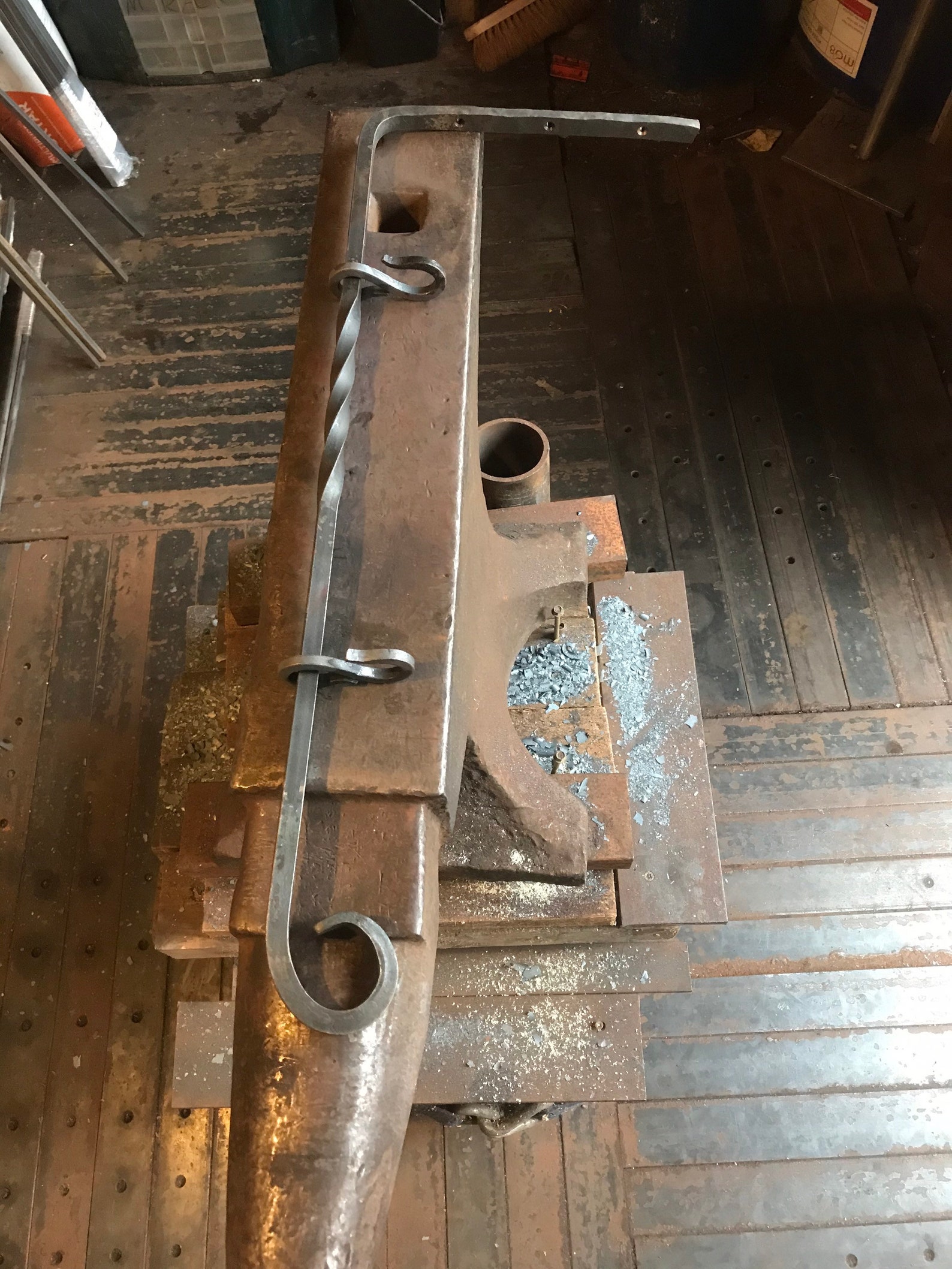 Blacksmith Made House Sign Bracket - Etsy