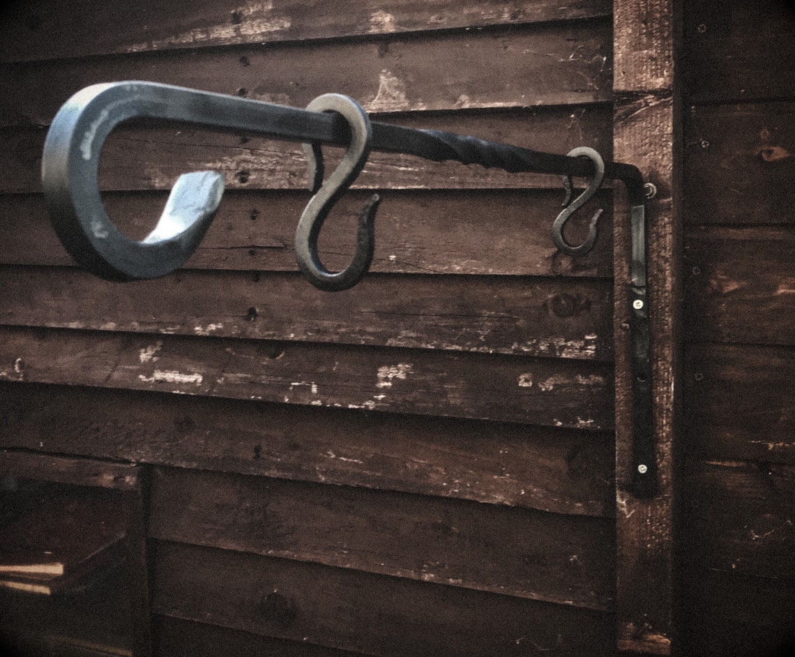 Blacksmith Made House Sign Bracket - Etsy