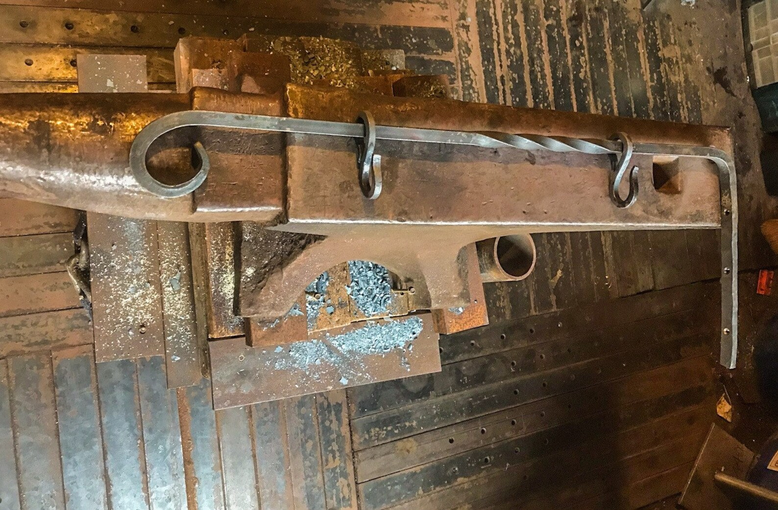 Blacksmith Made House Sign Bracket - Etsy