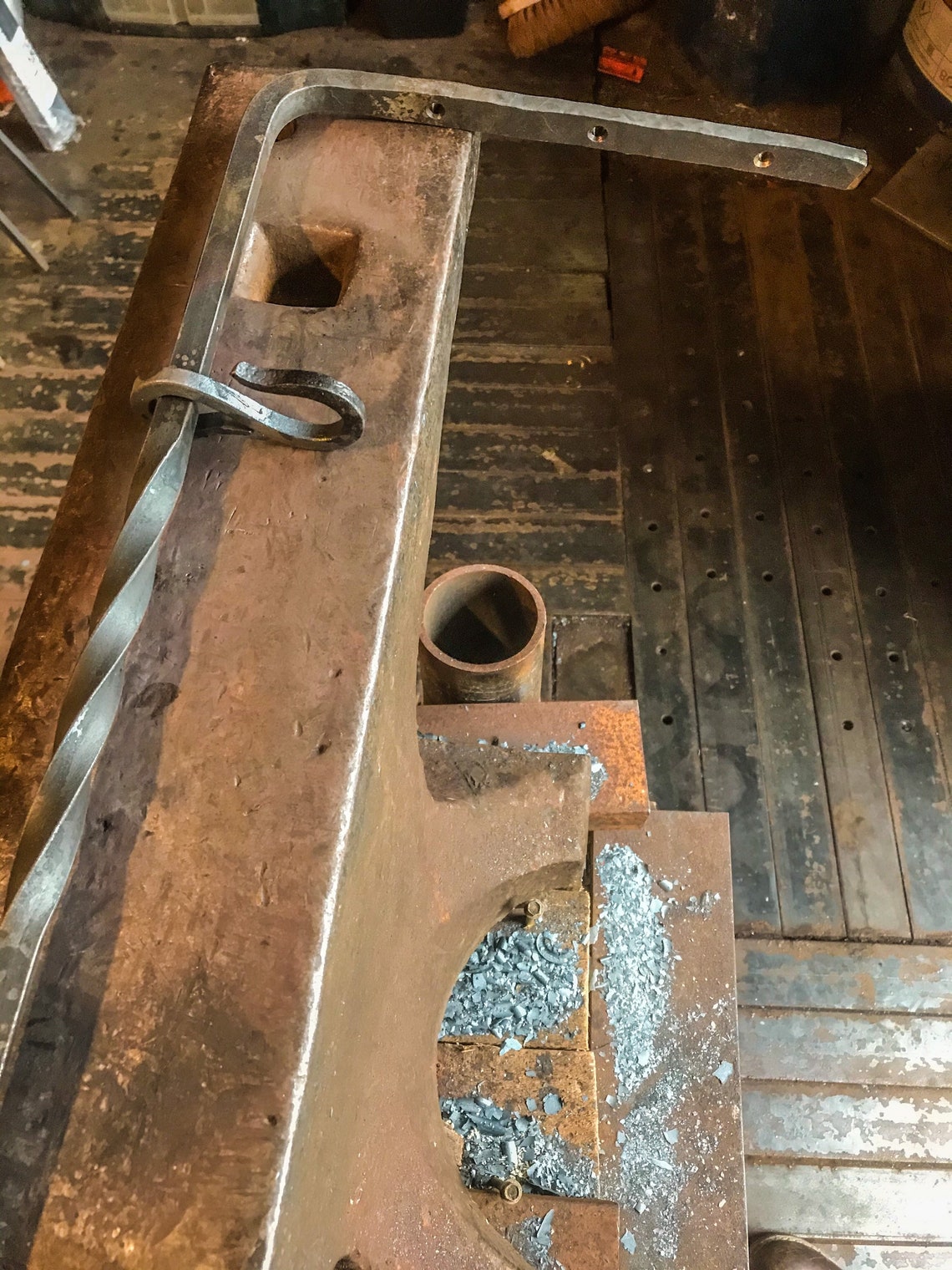 Blacksmith Made House Sign Bracket - Etsy