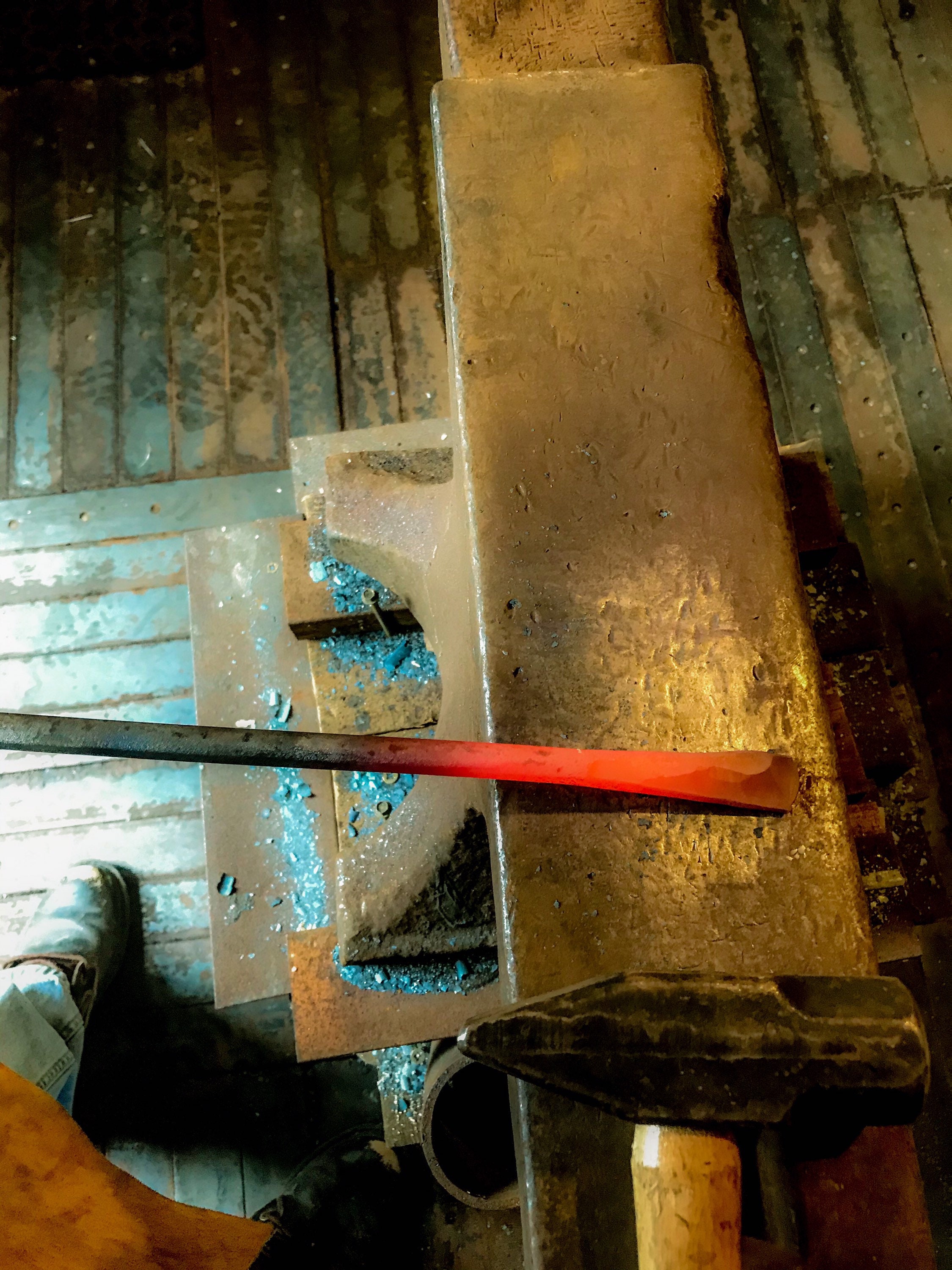 Fire Pit Blacksmith Made Fire Ash Rake - Etsy UK