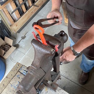 Blacksmith Forged Double Hook - Etsy