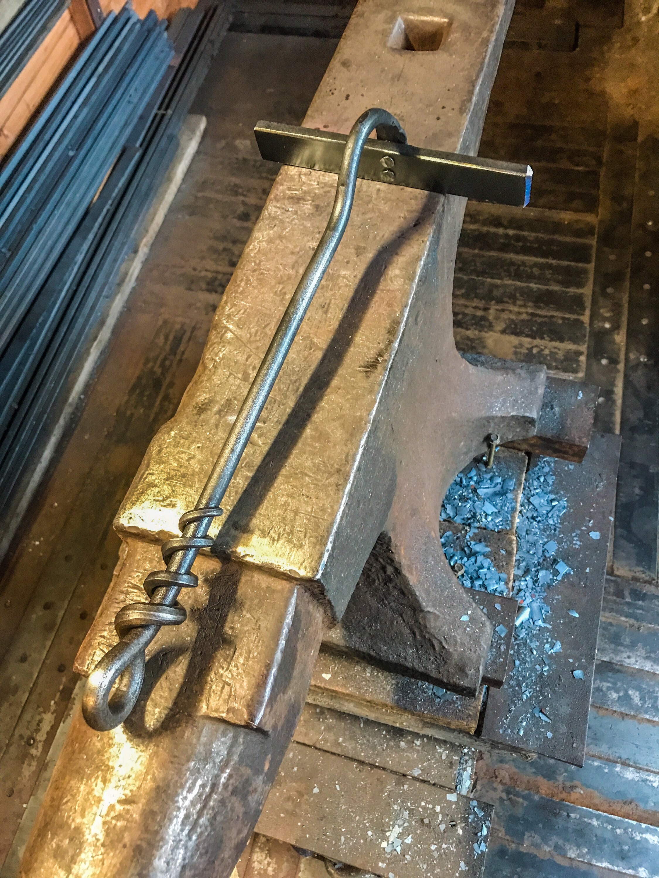 Fire Pit Blacksmith Made Fire Ash Rake - Etsy UK