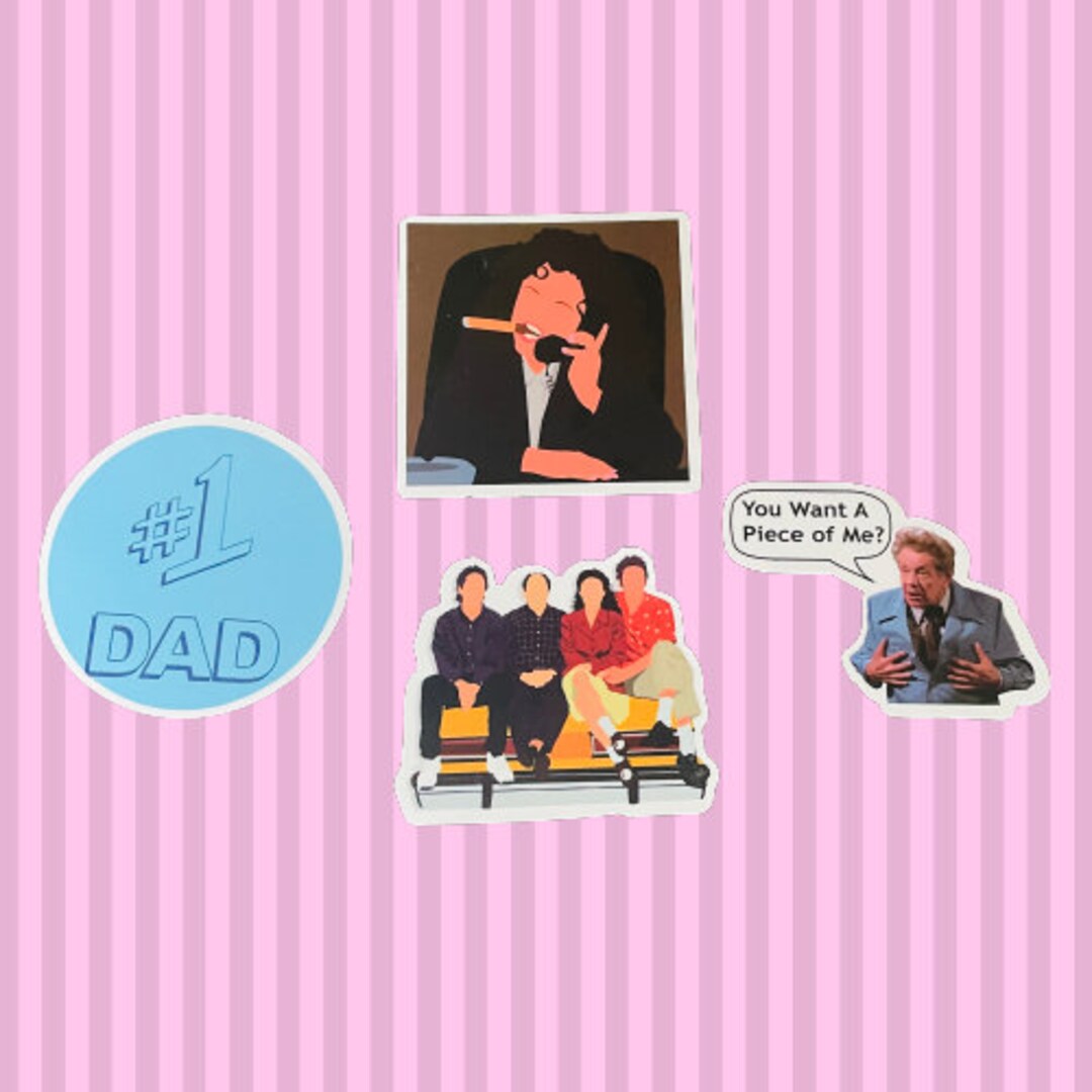 Seinfeld Sticker Set - Etsy