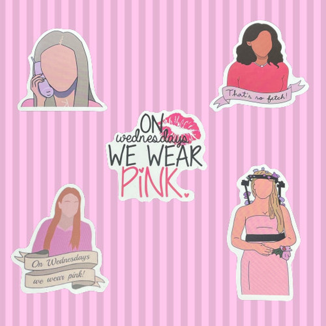 Mean Girls Sticker Set - Etsy