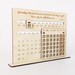 Custom Wooden Perpetual Desk Calendar. New Year Gift With - Etsy