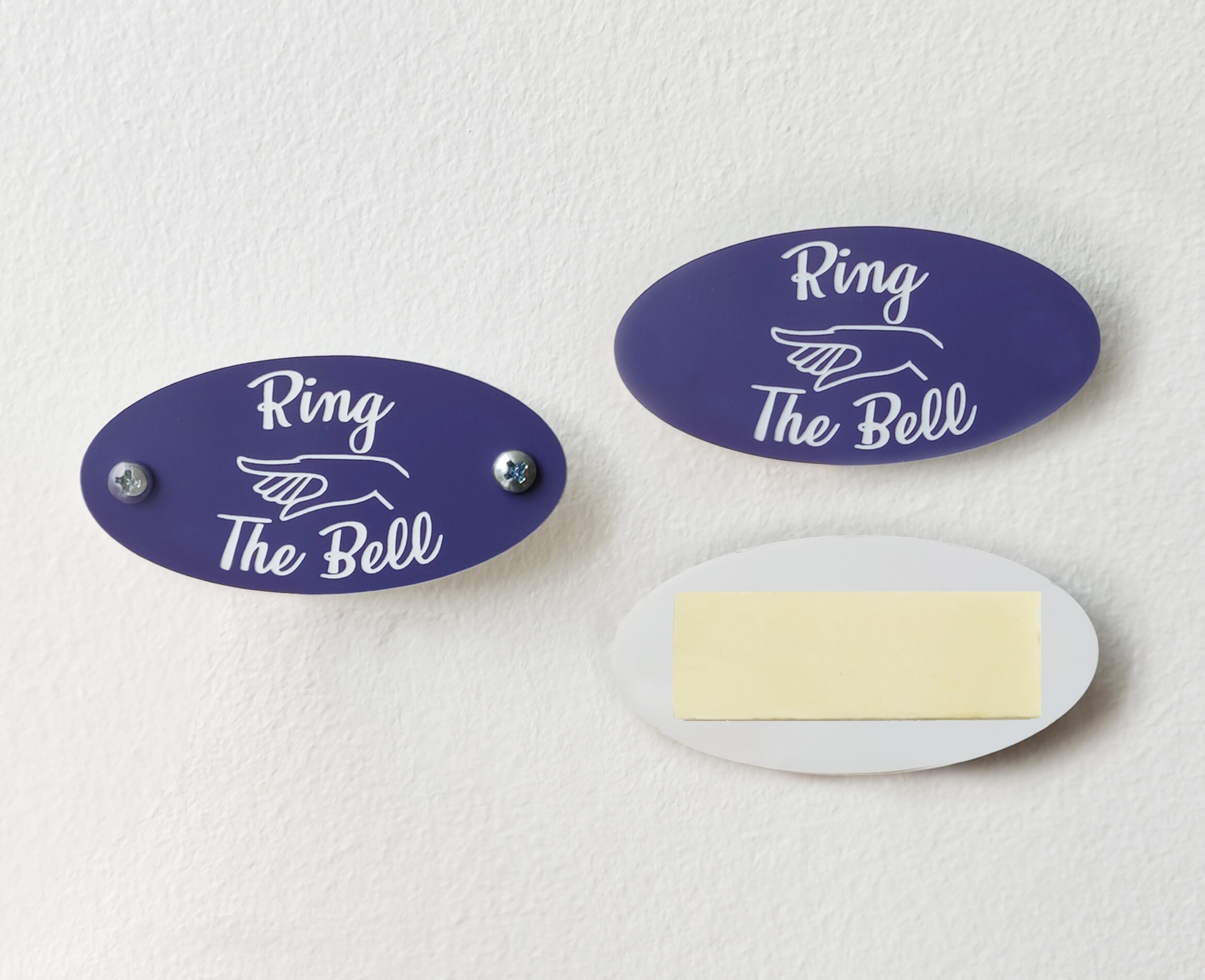 Personalized Engraved please RING Bell Door Sign | Etsy