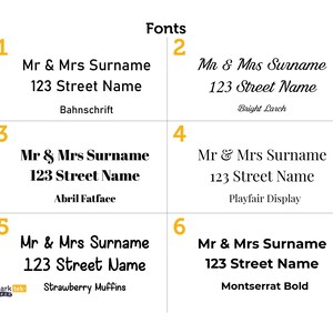 Personalized Name Plate for Mailbox, Custom Engraved Name Plaques ...