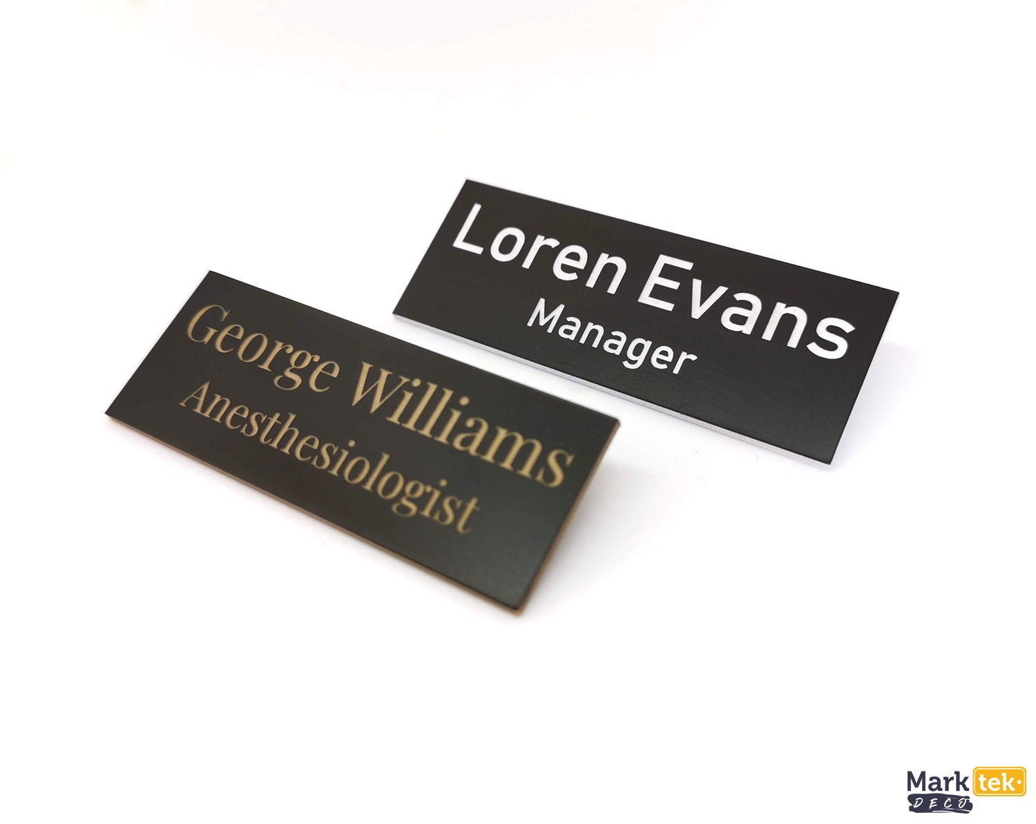 Personalized Name Tags. Staff ID Tags Badges. Custom Bespoke | Etsy