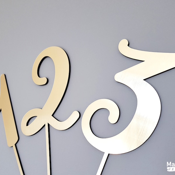 Stick Table Numbers - Etsy