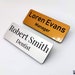 Personalized Plastic Name Badge With Pin or Magnet Attachment Custom ...