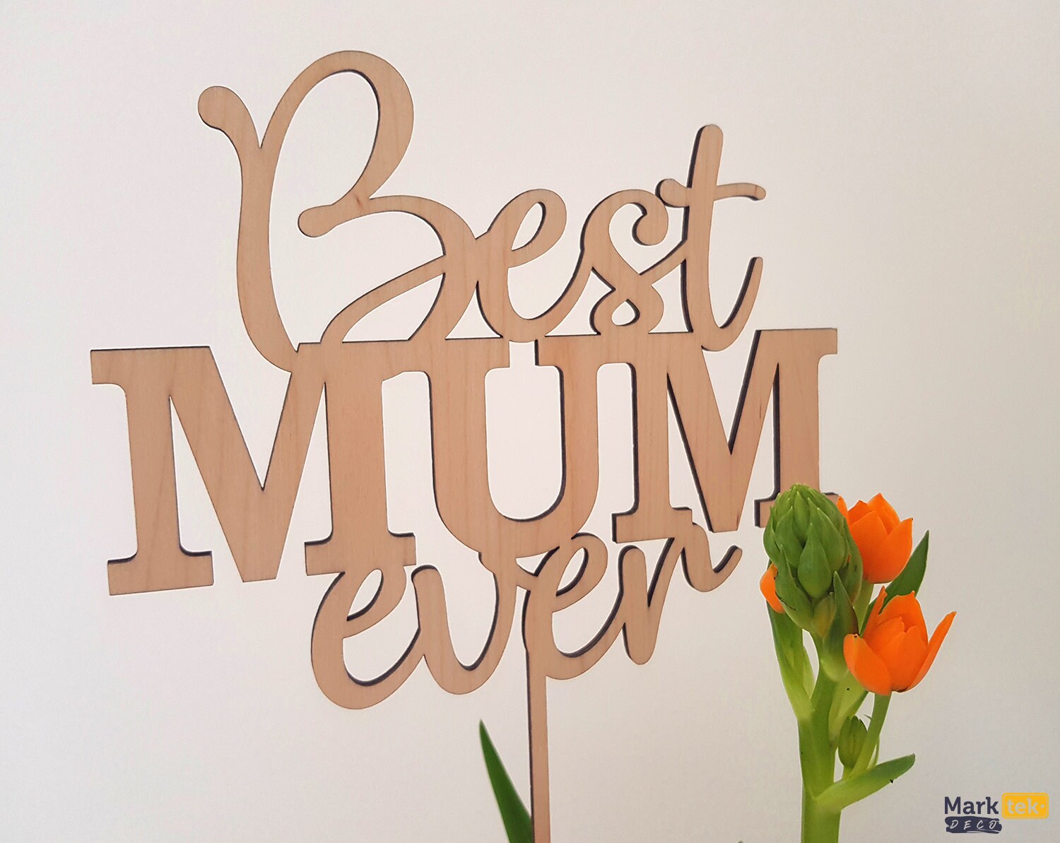 Mother's Day Cake Topper Best Mum Ever Custom Orders - Etsy