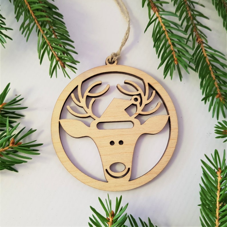 Hanging Christmas Ornament With String. Various Shapes | Etsy