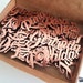 Personalized Plastic Table Place Card, Custom Made for Any Name, Laser ...