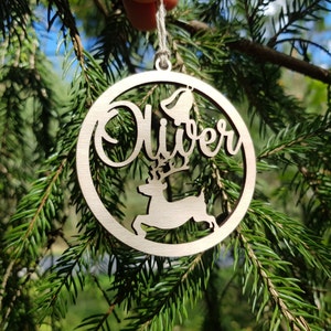 Personalized Christmas Tree Decorations, Custom Wooden Ornaments for ...