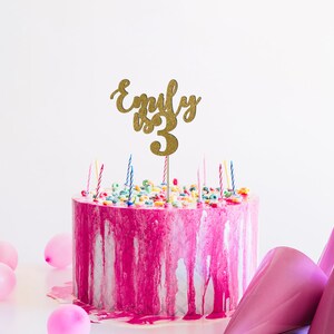 Shiny Glitter Cake Topper for Wedding, Easter, Valentine Day or ...