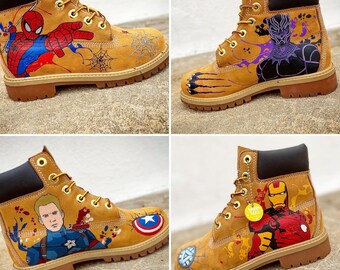 Custom Handmade Timberland Boots Waterproof and Stylish Men's Footwear ...
